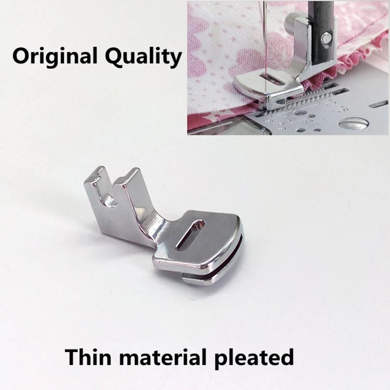 CY702L Portable Gathering Presser Foot Tapak Kedut 2 Lapis | Shopee ...