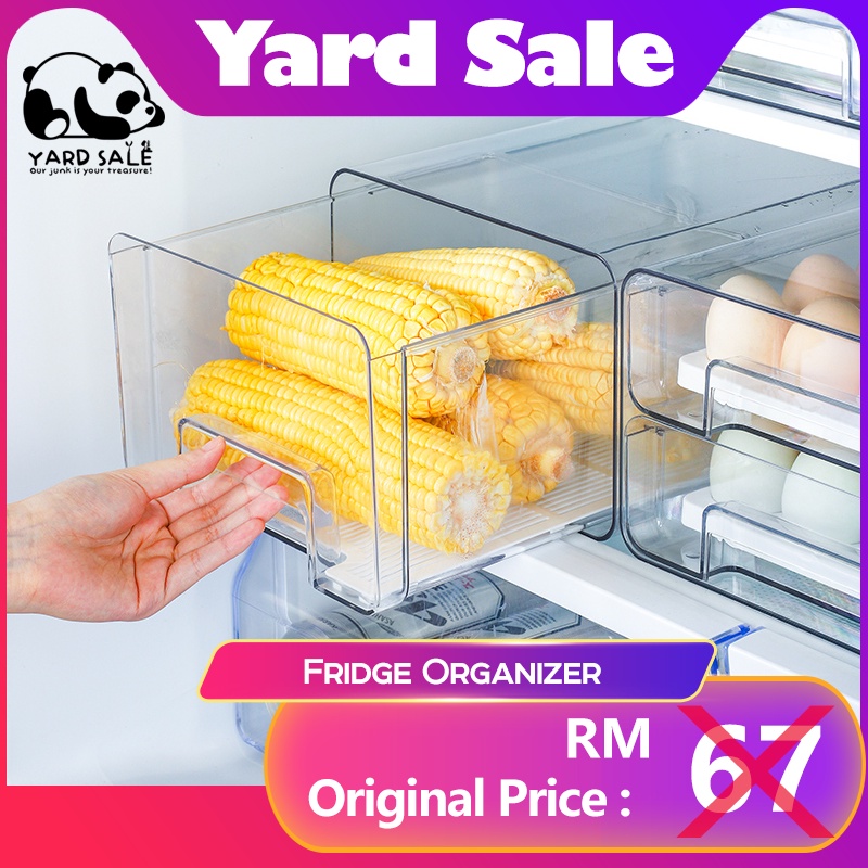 Yard Sale - Drawer Fridge Organizer Stackable Refrigerator Fresh ...
