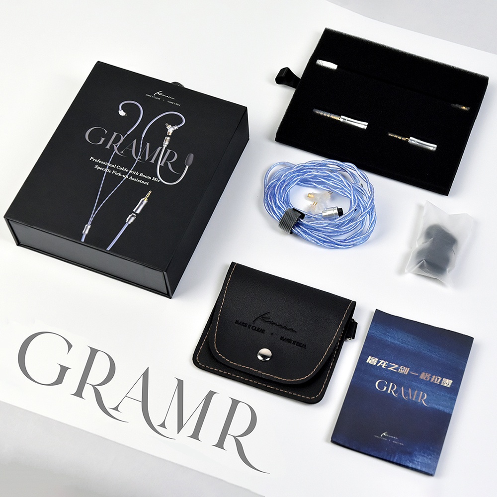 Kinera Gramr Modular Microphone Boom Mic Upgrade Cable ( 3.5mm + 4.4mm ) | Shopee Malaysia