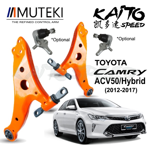 MUTEKI Front Lower Arm Toyota Camry ACV50 2012 - 2014 ACV50 Hybrid 2015 ...