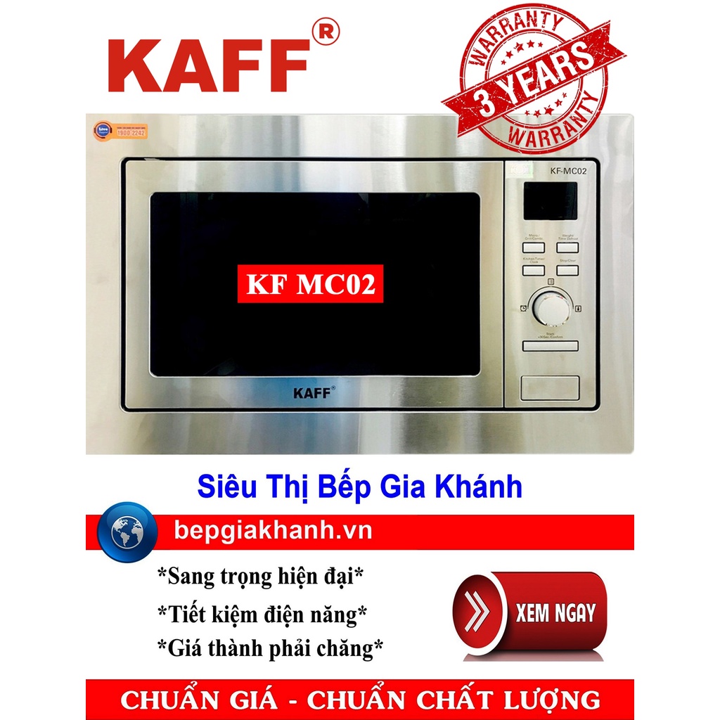 [HCM]Kaff Kf MC02 built-in microwave oven made in China | Shopee Malaysia