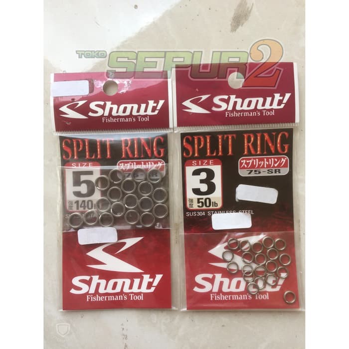 SPLIT RING "SHOUT" 75 - SR (Stainless Steel) | Shopee Malaysia