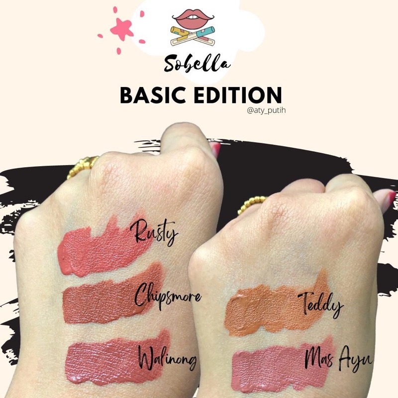 Lipmatte Sobella Basic Edition | Shopee Malaysia