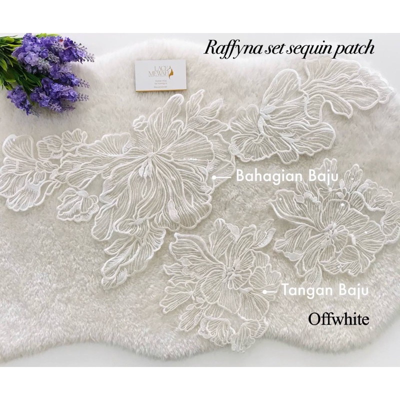 ️ PATCH LACE READYSTOCK 🔥 PATCHWORK LACE TAMPAL KUNTUM BUNGA BESAR 🔥 ...