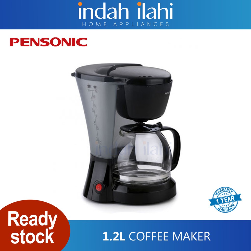 Pensonic Mesin Kopi 1.2L Coffee Maker Pembancuh Kopi PCM-1900 PCM-1902 ...
