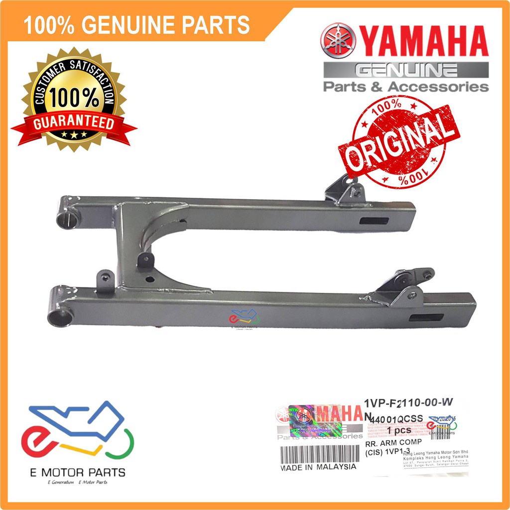 SRL115 FI LAGENDA 115 FI REAR ARM SWING ARM 100% ORIGINAL YAMAHA 1VP ...