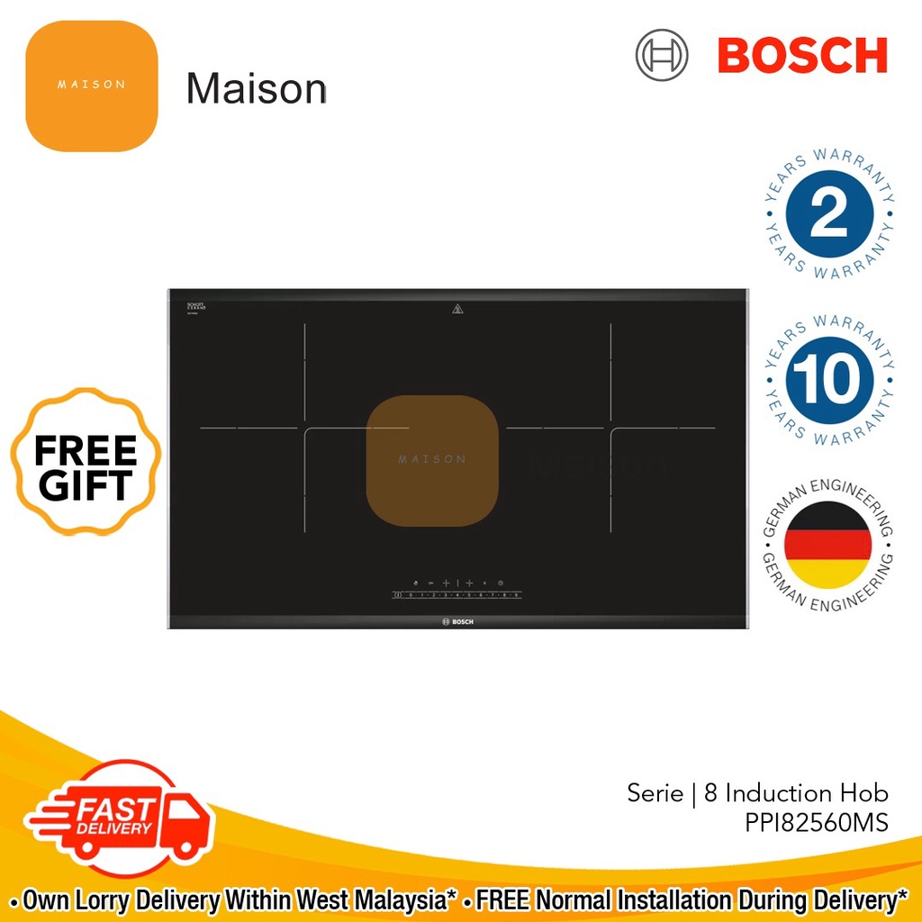 [Sales] Bosch Series 8 Built-in Induction Cooker PPI82560MS | Shopee ...