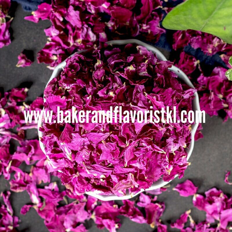 🌹Rose flower petals dried 50g (france) rose bud 法兰西玫瑰 petals flakes ...