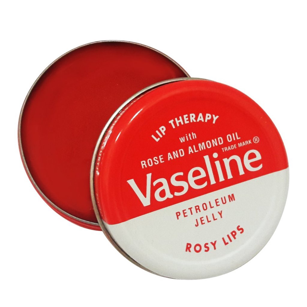 Vaseline Petroleum Jelly Rosy Lips_Lip Therapy with Rose and Almond Oil ...