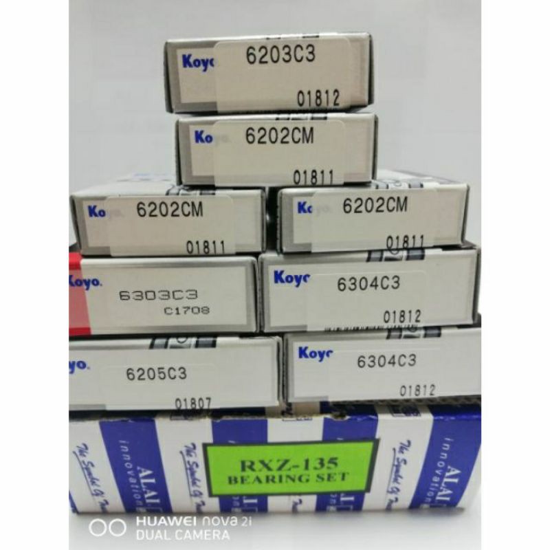 rXZ-135 Bearing Engine Koyo Set (100%Original) (KOYO.ORIGINAL) NEW ...