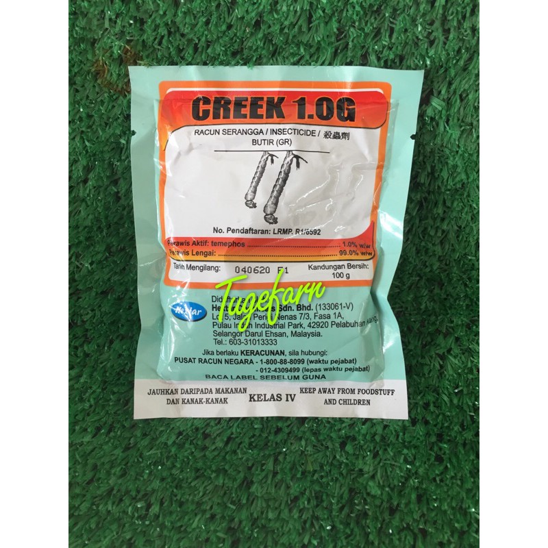 Creek 1.0G 100g / Ubat Jejentik / jentik - jentik / ubat anak nyamuk ...