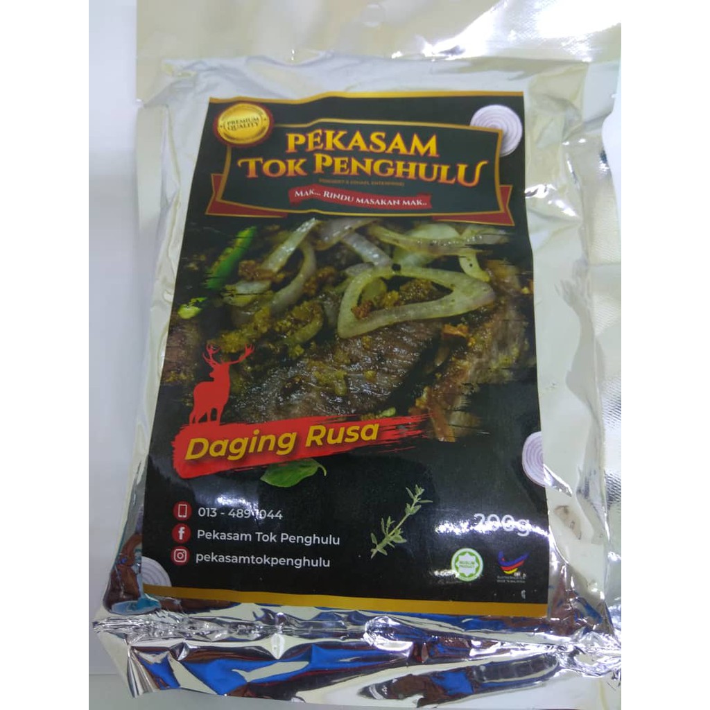 Pekasam Daging Rusa - Pekasam Tok Penghulu | Shopee Malaysia