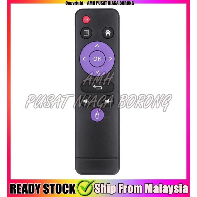 READY STOCK 🔥 IR Remote Control Controller Replacement H96 Mini H96 Max ...