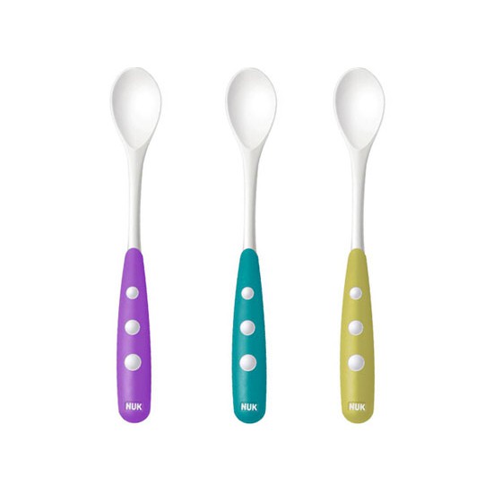 Nuk 3177 plastic spoon (2 pieces/blister) | Shopee Malaysia