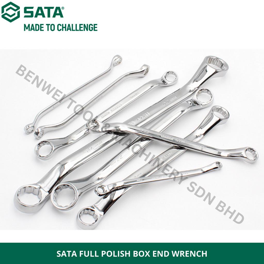 SATA FULL POLISH BOX END WRENCH / DOUBLE RING SPANNAR / SATA SPANNAR ...