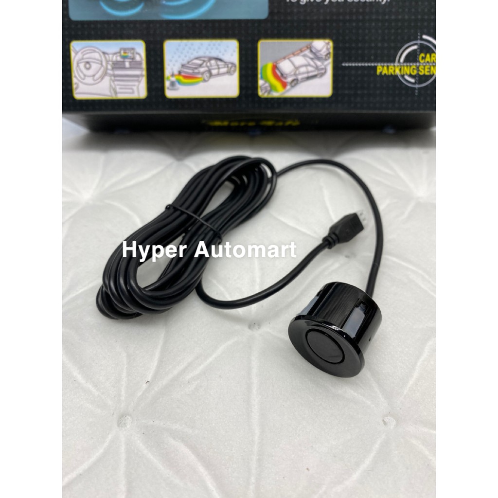 Car Universal Parking Sensor Reverse Sensor 2 Eyes Sensors System 12V ...