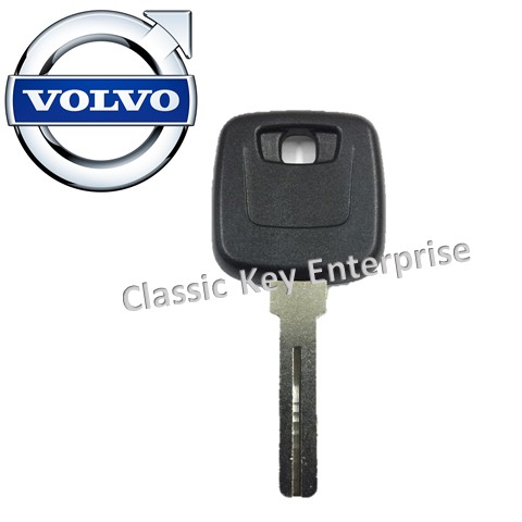 Volvo Transponder Key Shell S60 V40 S60 S80 XC90 NE66/HU56R Blade Immo ...