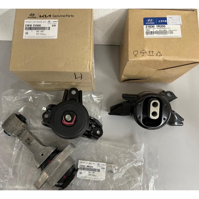ENGINE MOUNTING SET (GENUINE PARTS) HYUNDAI VELOSTER > 21810-2V500 ...