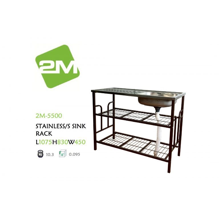 Stainless Steel Sink Rack/ Rak Sinki Diy / Rak Sink Dapur / Rack Sinki ...