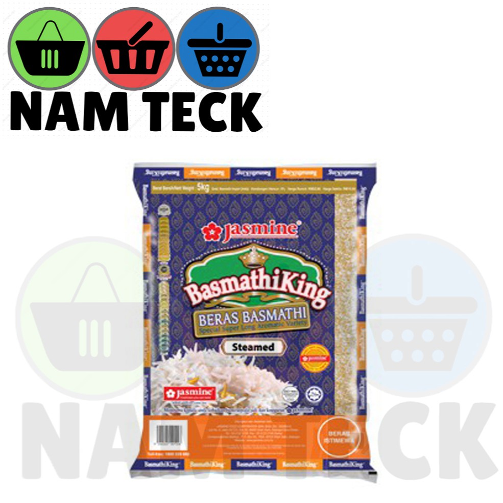 Jasmine Basmathi King Beras Basmathi Special Super Long Aromatic ...