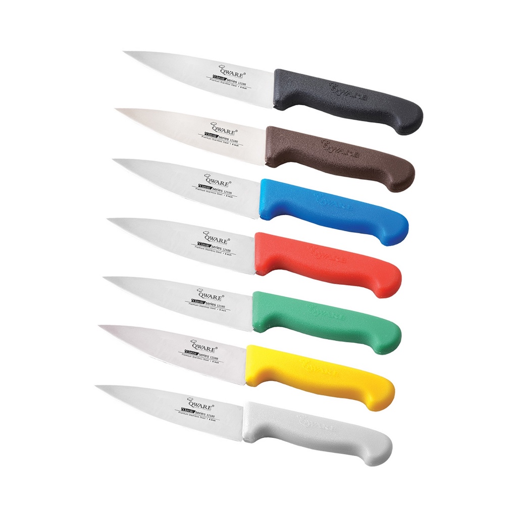 Qware Color Coded Chef's Knife Premium Stainless Steel 12188 Series ...