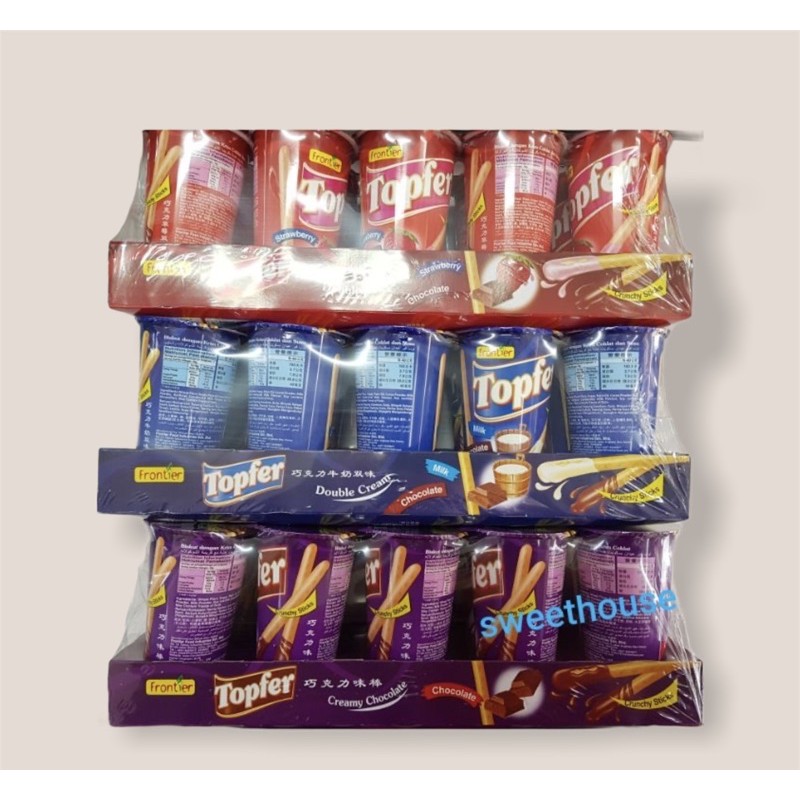 Topfer Chocolate Stick 10's ×40g | Shopee Malaysia