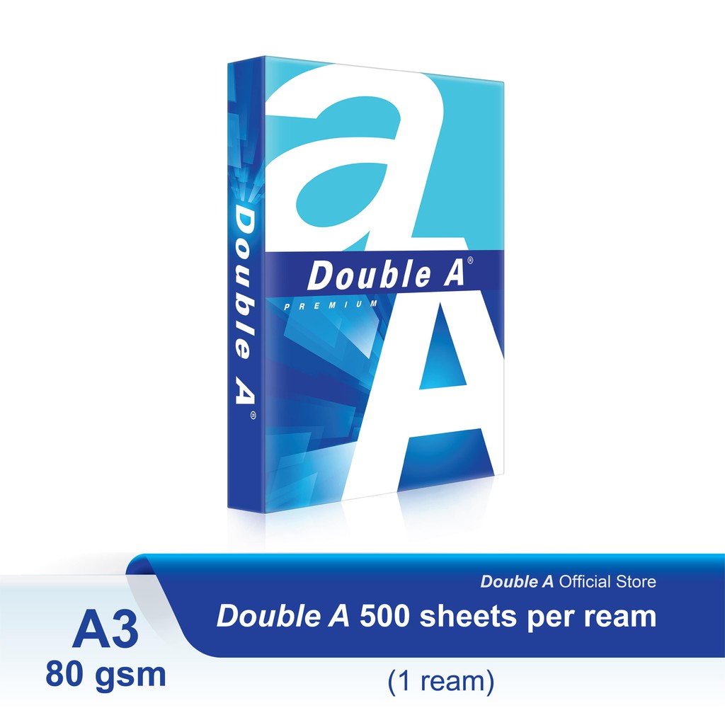Kertas A3 Double A 80gsm (1 rim) | Shopee Malaysia