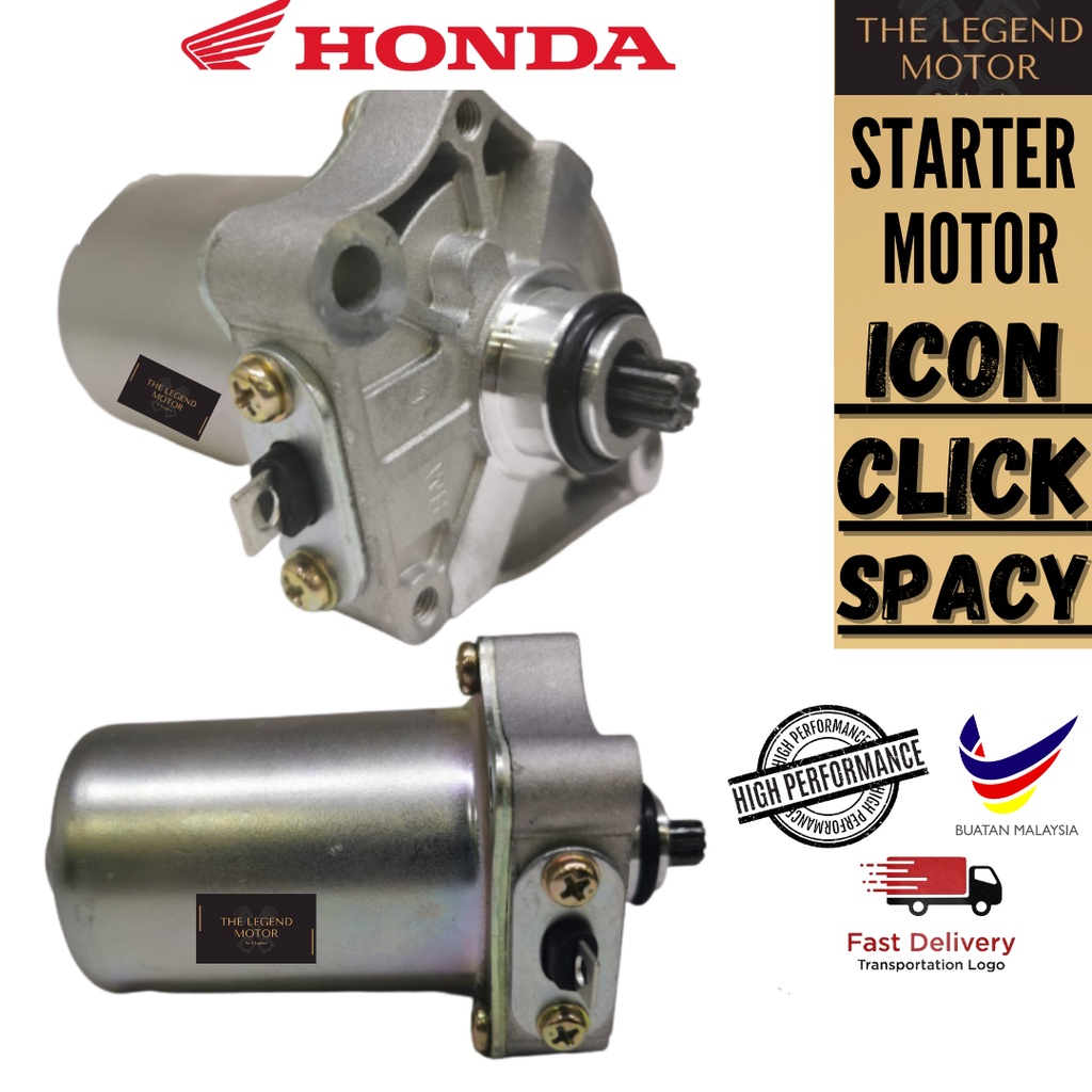 HONDA SCOOTER ICON CLICK SPACY STARTER MOTOR ASSY STATER MOTO ELECTRIC ...