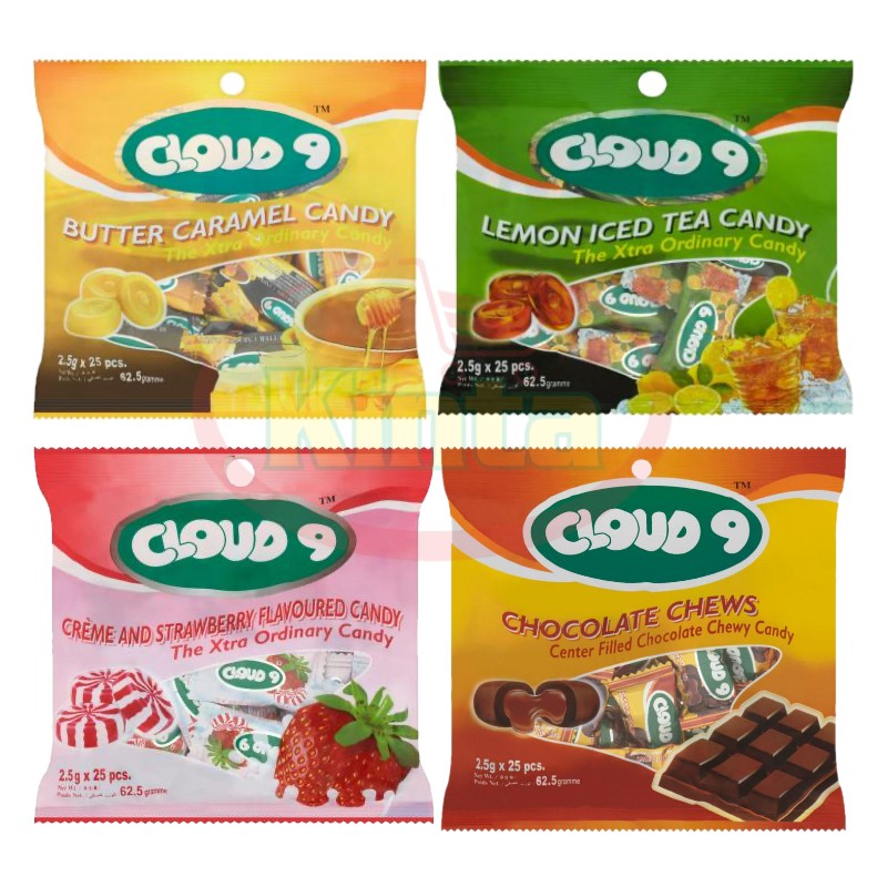 Cloud 9 Candy 2.5g x 25's (62.5g) | Shopee Malaysia