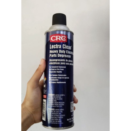 CRC LECTRA CLEAN HEAVY DUTY ELECTRICAL PART DEGREASER (538g) | Shopee ...