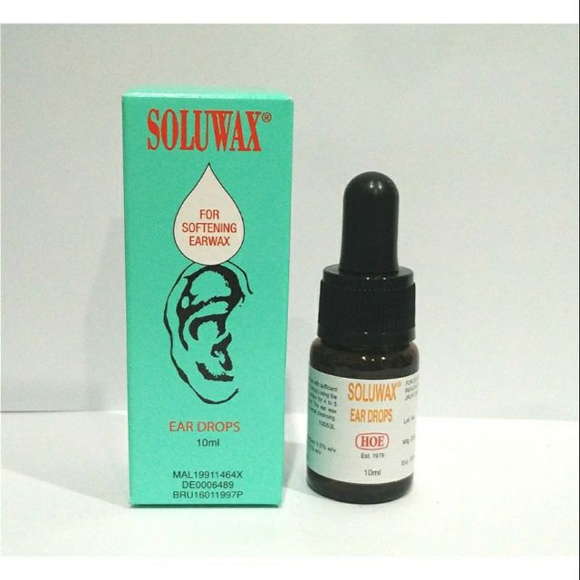 Soluwax Ear Drops 10ml | Shopee Malaysia