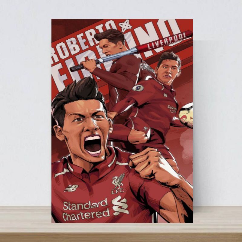 Roberto Firmino/A3+/Frameless wall Poster. | Shopee Malaysia