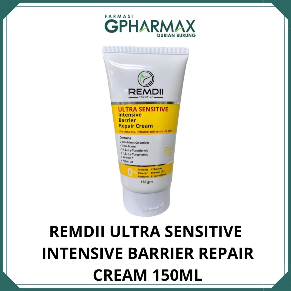 Remdii Ultra Sensitive Intensive Barrier Repair Cream 150ml | Shopee ...