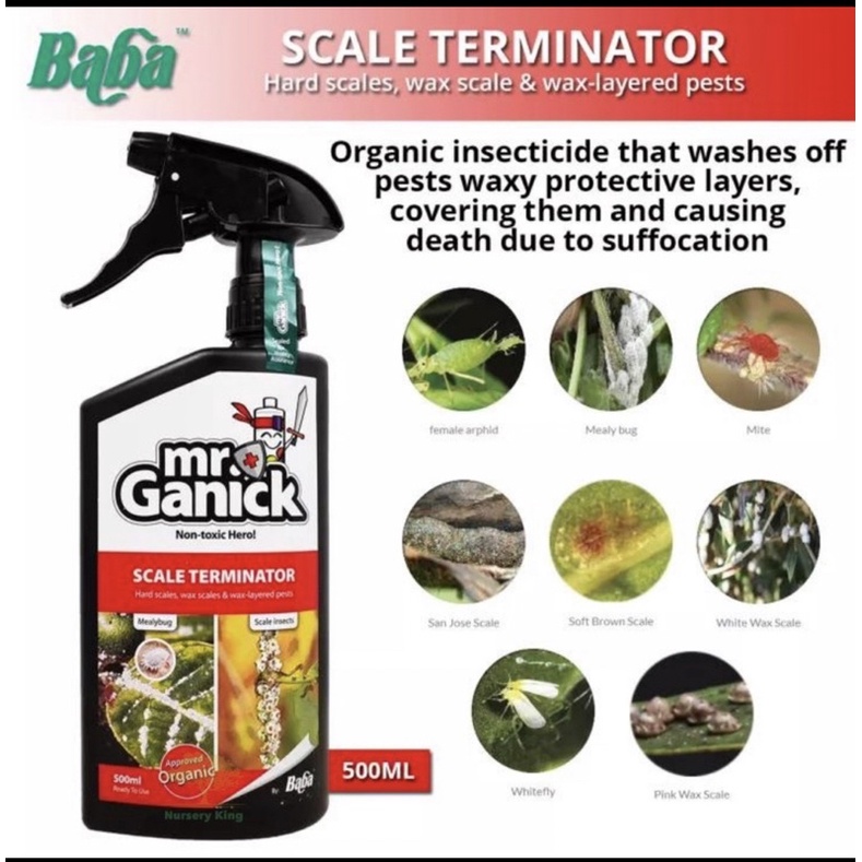 Baba Mr Ganick Scale Terminator 500ml | Shopee Malaysia