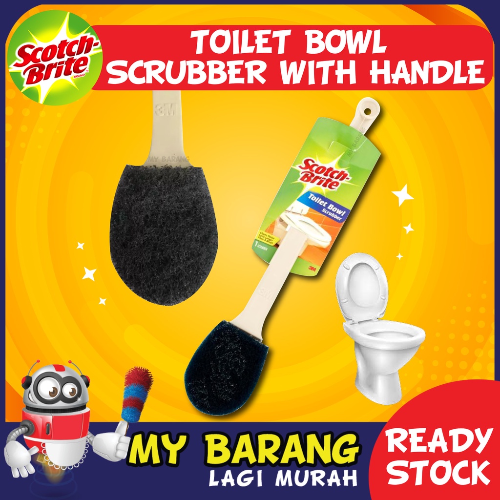 SCOTCH BRITE 7738 TOILET BOWL SCRUB 3M™ Scotch-Brite® Toilet Bowl Scrub ...