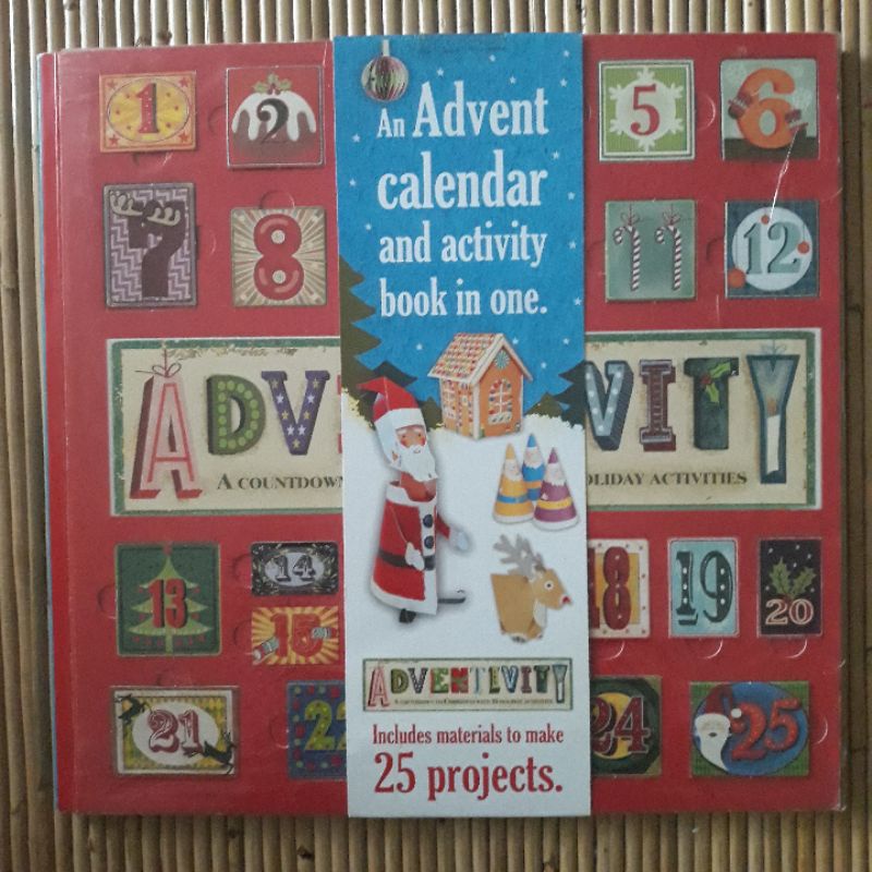 Calendar + 25 Activities Adventivity Lift the Flap Pop Up (new ...