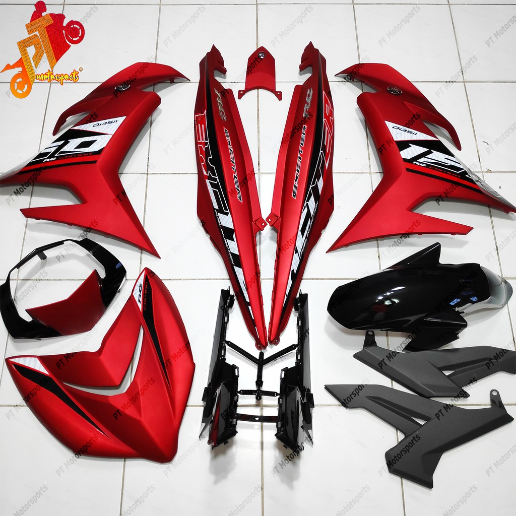 Yamaha Y15ZR Y15 V1 V2 Cover Set Matt Red Exciter RC 2020 Red 26 Velozi | Shopee Malaysia
