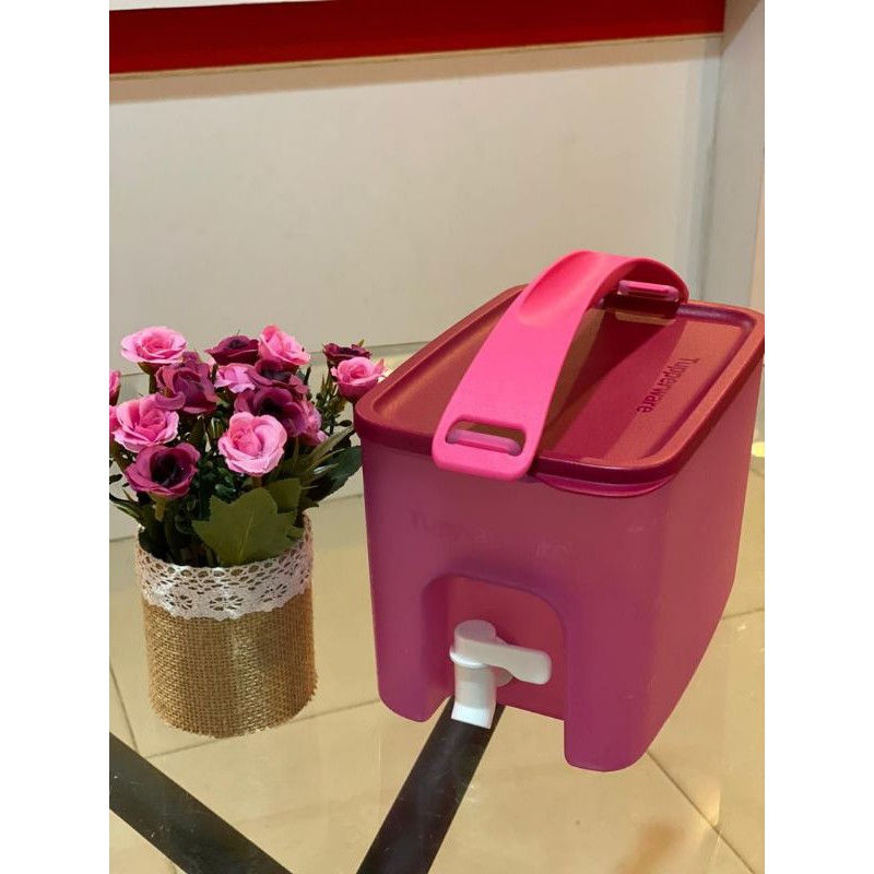 Tupperware Bekas air ada paip(Beverage Dispenser ) | Shopee Malaysia