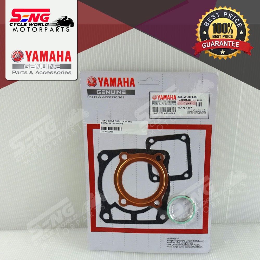 RXZ & Y125 ZR ENGINE TOP SET GASKET (YAMAHA ORIGINAL) | Shopee Malaysia