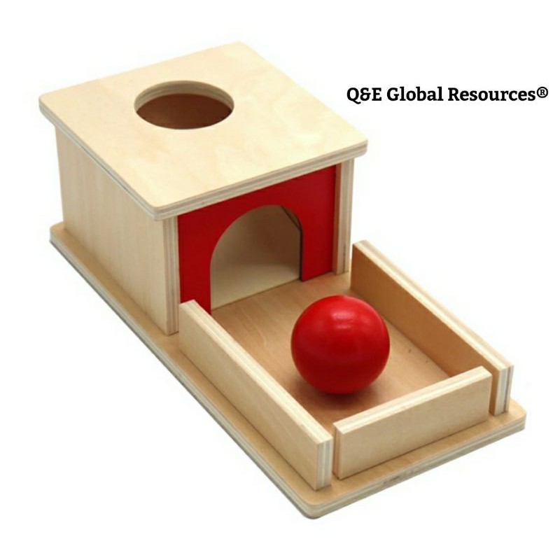 [READY STOCK 🇲🇾] - Early Montessori Wooden Object Permanence Box with ...