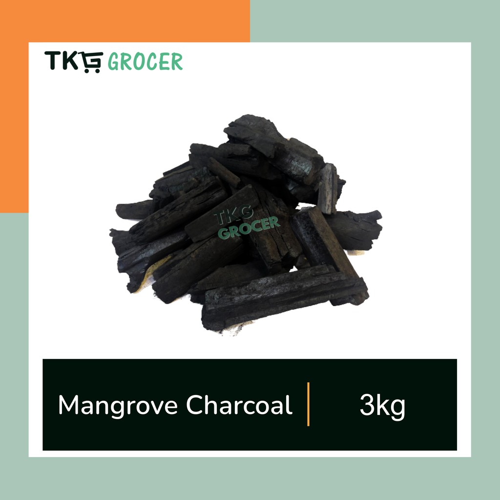 Mangrove Charcoal / Arang Bakau 3kg | Shopee Malaysia