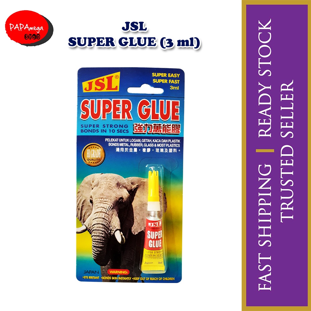 JSL SUPER GLUE (3 ml) | Shopee Malaysia