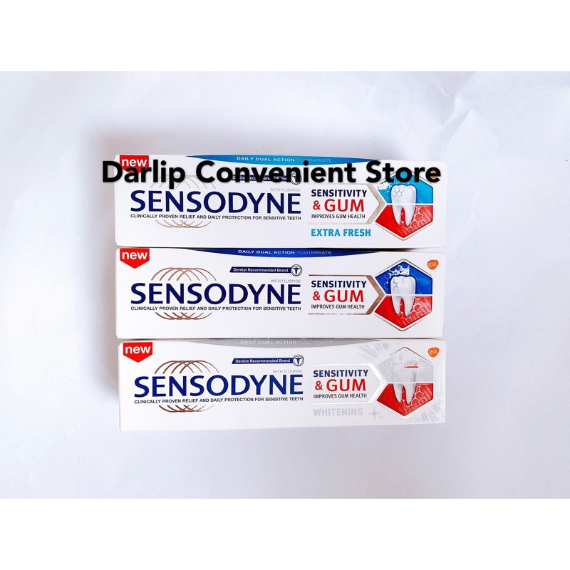 Gsk Sensodyne Toothpaste Sensitivity&Gum Daily Dual Action 100g ...