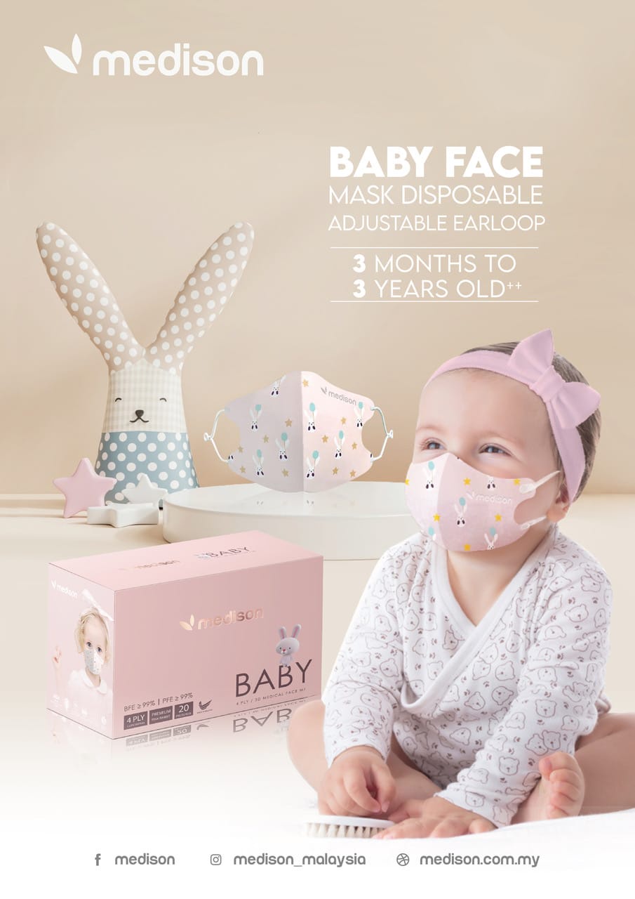 [Ships in 24H] Medison + Proxima Medical Disposable 3D+ 4Ply Mask ...