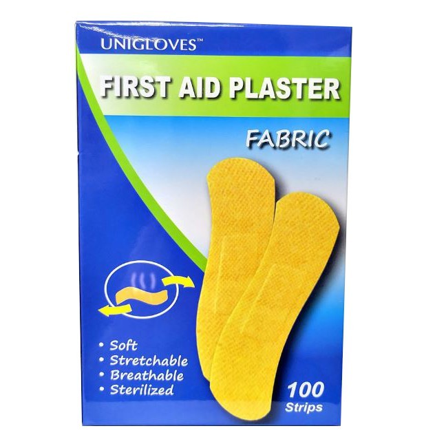 Unigloves First Aid Plaster Fabric (100s) | Shopee Malaysia