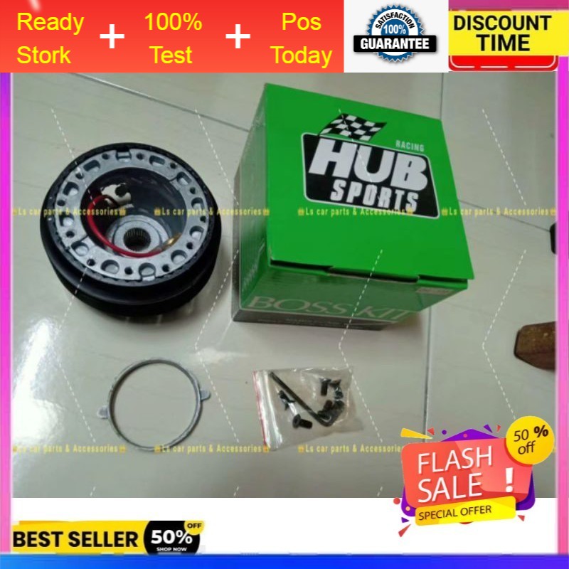 Bosskit Adapter Steering Wheel Hub Boss Kit Tapak Kaki Adaptor Lock ...
