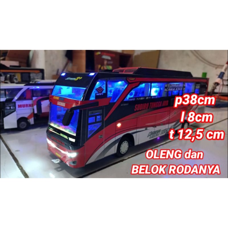 KAYU Sudiro Bus Miniature Single Jaya | Miniature Bus STJ | Full ...