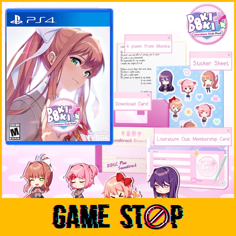 PS4 Doki Doki Literature Club Plus! Eng Version | Shopee Malaysia