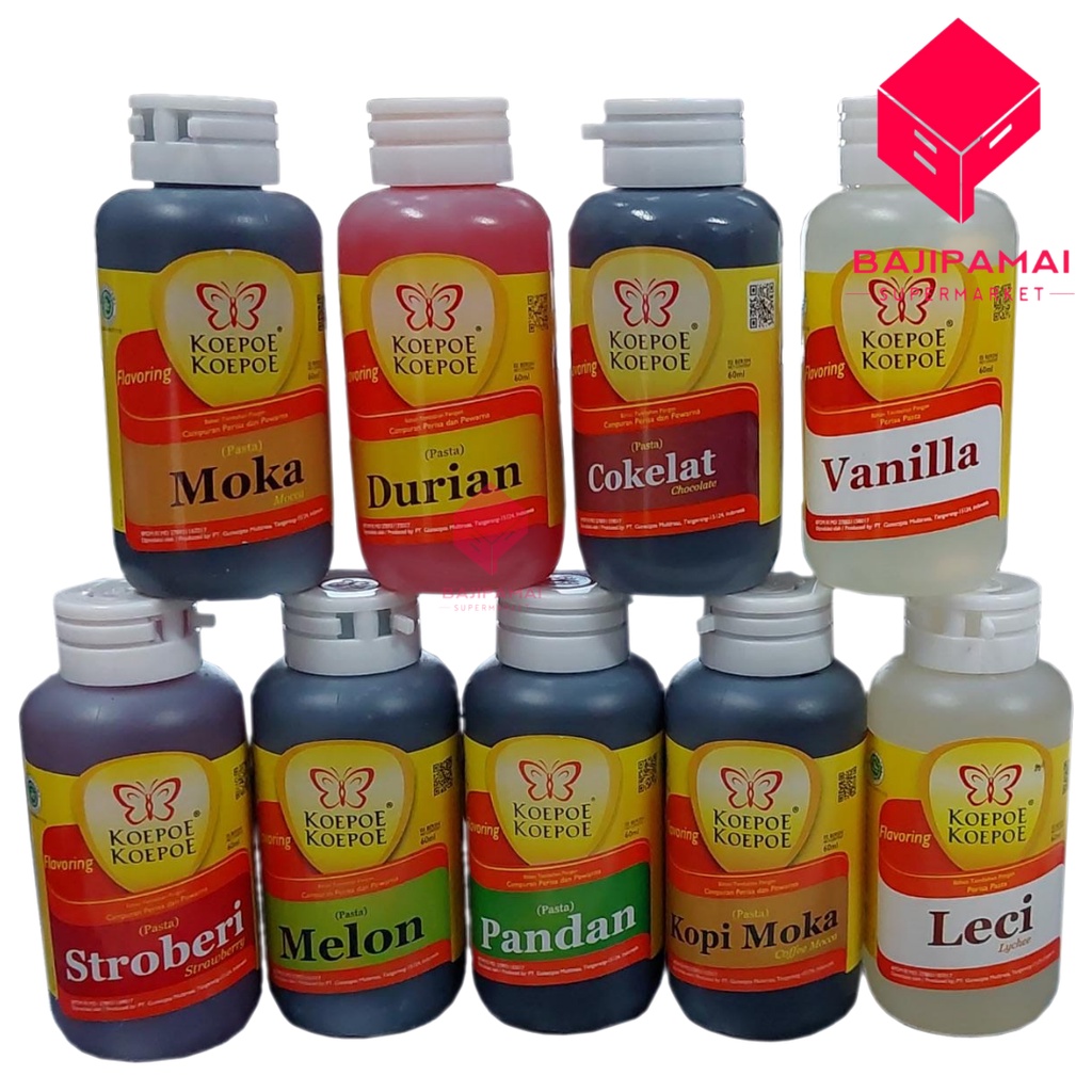 Koepoe koepoe flavor paste and color uk 60ml | Shopee Malaysia