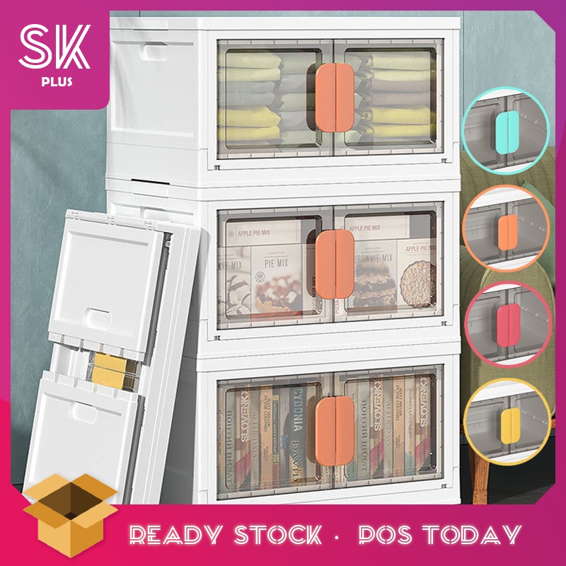 SKPLUS Drawers Folding Storage Cabinets For Toys Snacks Household ...